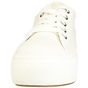 Steve Madden womens Elore Sneaker, White, 8 US