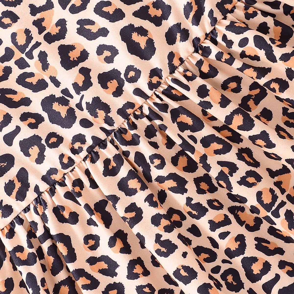 Popshion Girls Leopard Dress for Toddler Girls Sleeveless Leopard Print Dresses Bowknot Back Easter Dresses for Girls Sundress Outfit 18-24 Months