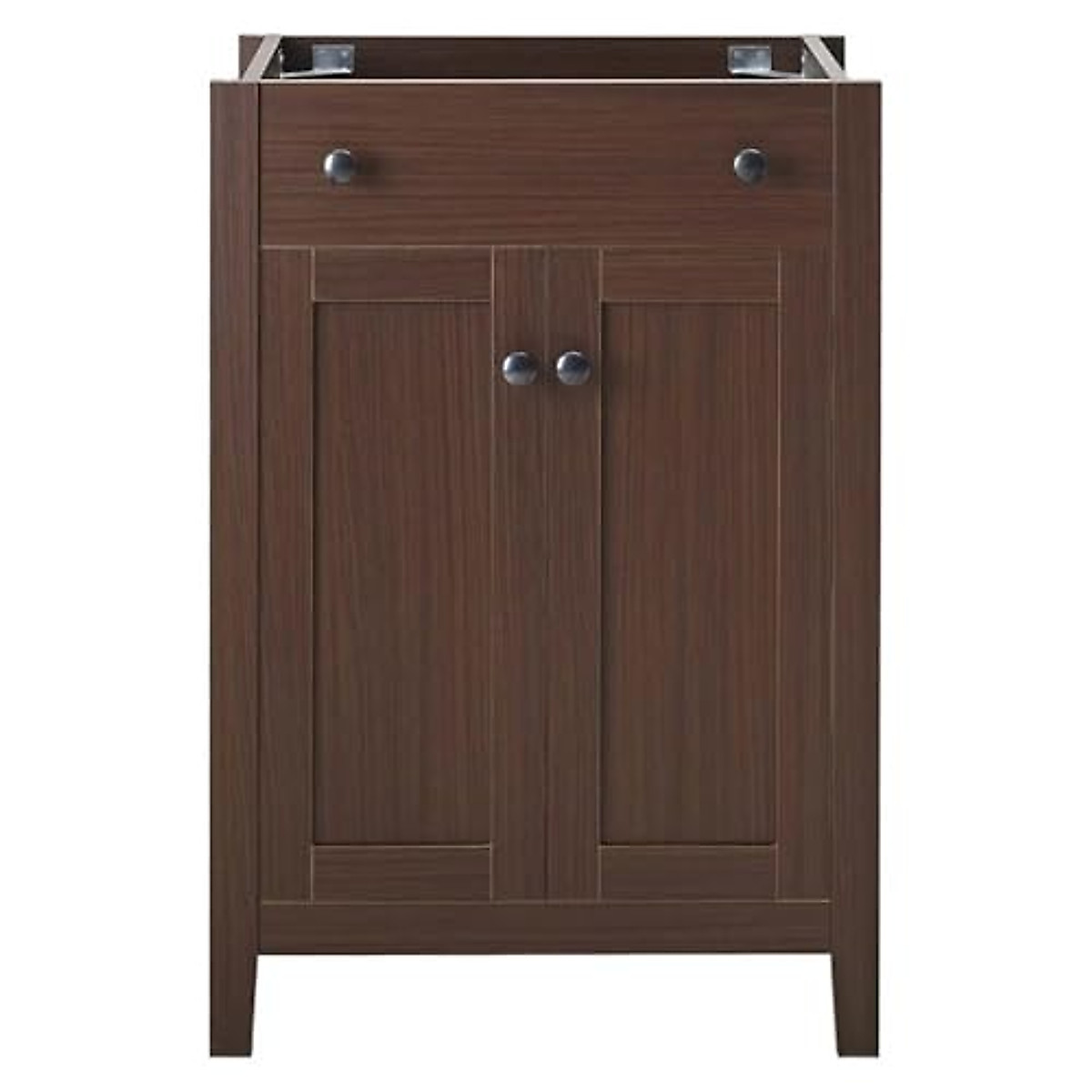 Modway Nantucket 24" Bathroom Vanity Cabinet (Sink Basin Not Included) in Walnut