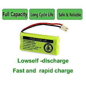 Kruta BT183342 BT283342 BT166342 BT266342 BT162342 BT262342 Battery Compatible with VTech CS6114 CS6419 CS6719 AT&T EL52300 CL80112 VTech CS6719-2 Cordless Handsets (Pack of 3)