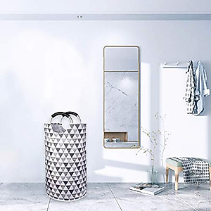 Dalykate Extra Large Laundry Basket 115L Collapsible Oxford Fabric Laundry Hamper Foldable Clothes Laundry Bag with Handles Waterproof Washing Portable Dirty Clothes Basket for College Dorm, Family