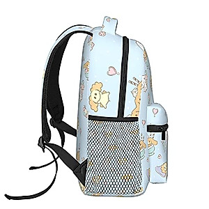 Cute Backpack, Cartoon Lightweight Backpacks Large Capacity Portable Outdoor Travel Backpack Laptop Bag