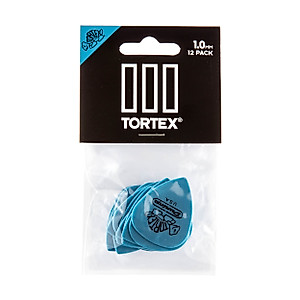 Dunlop Tortex® TIII, Blue, 1.0mm, 12/Player's Pack
