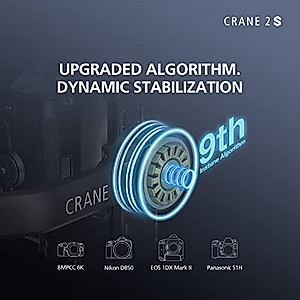 Zhiyun Crane 2S 3-Axis Handheld Gimbal Stabilizer for DSLR Cameras