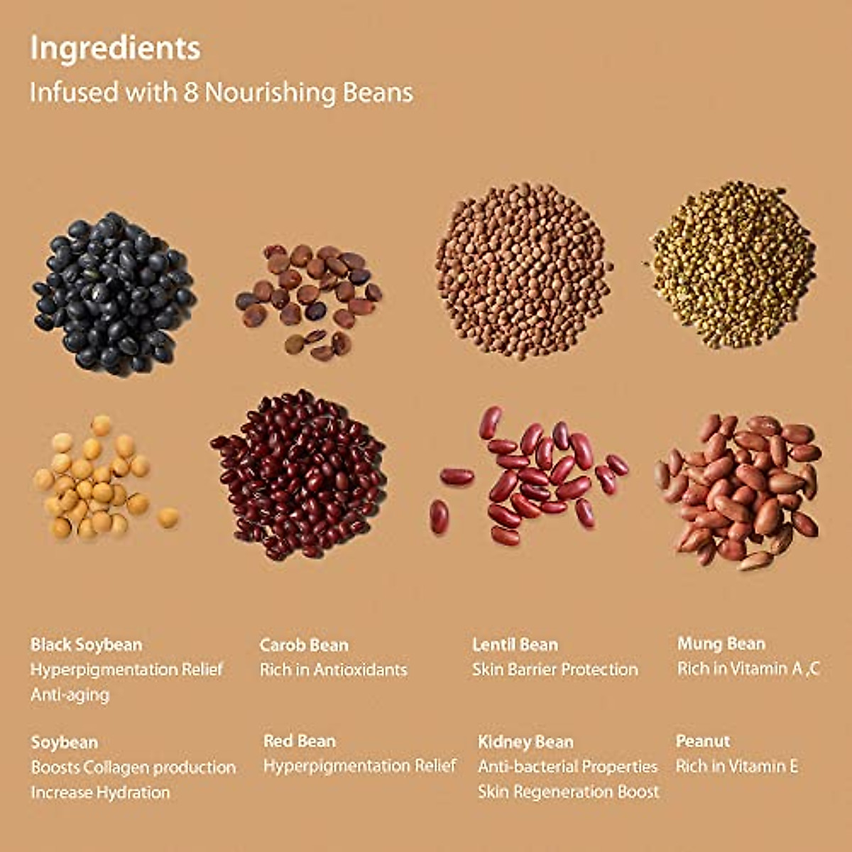 Blithe 8 Beans Clear Essence Toner Lotion Moisturizer - Elasticity & Skin Barrier Strengthening, Wrinkle Care - Lightweight, Niacinamide Adenosine Vitamin E - Fermented Olive & Argan Oil (1.83oz)