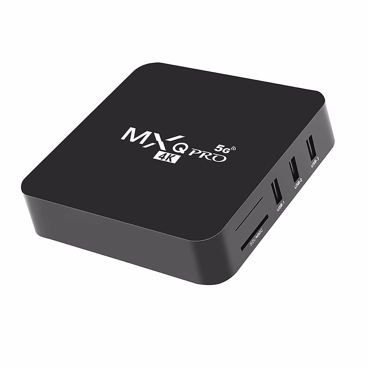 MXQ Pro 5G Android 11.1 TV Box 2023 Upgraded Version Ram 2GB ROM 16GB Android Smart Box H.265 HD 3D Dual Band 2.4G/5.8G WiFi Quad Core Home Media Player
