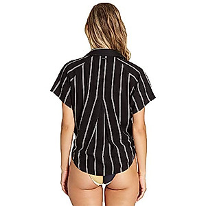 Billabong Women's Clear Mornings Top, Black, S