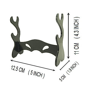 Shenzhen LangTao Bang International Trade Co., Ltd. Two Tiers Holder Display Stand / Acrylic Bracket Rack for Wand Collection（Does not include Wand）