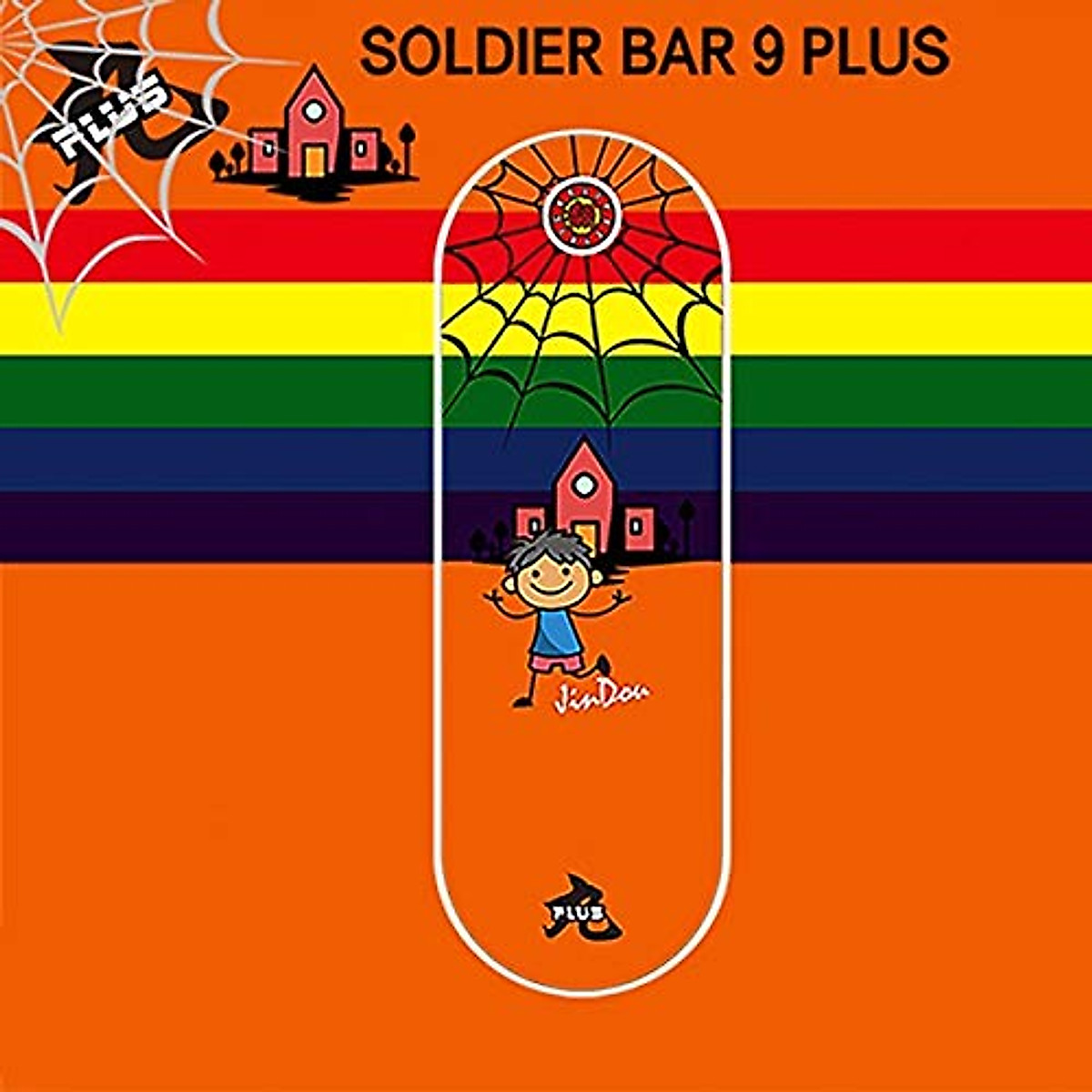 SOLDIER BAR 9.0 Fingerboards Deck (Who is This 100x34mm)