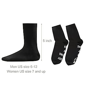 Leotruny I'm Not Sleeping I'm Just Resting My Eyes Novelty Funny Socks Birthday Gifts for Men Women Dad Boyfriend (C01-Eyelash)