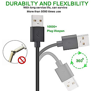 Replacement Charging Power Supply Cable Cord Line Compatible with Bose NC700 Noise Cancelling Headphones 700 Sennheiser HD 450BT HD 350BT Wireless Headphones