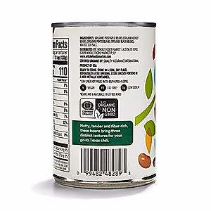 365 by Whole Foods Market, Organic Bean Trio, 15 Ounce