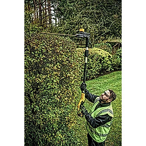 DEWALT 20V MAX Hedge Trimmer Kit, Cordless, (1) FLEXVOLT Battery, Charger & Accessories (DCPH820M1)