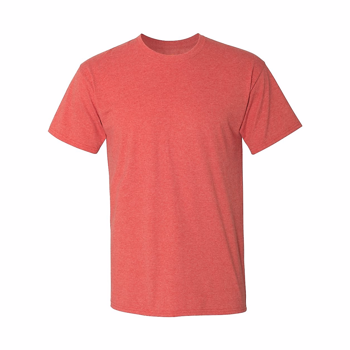 Hanes Adult Perfect-T Triblend T-Shirt,RED TRIBLEND,L