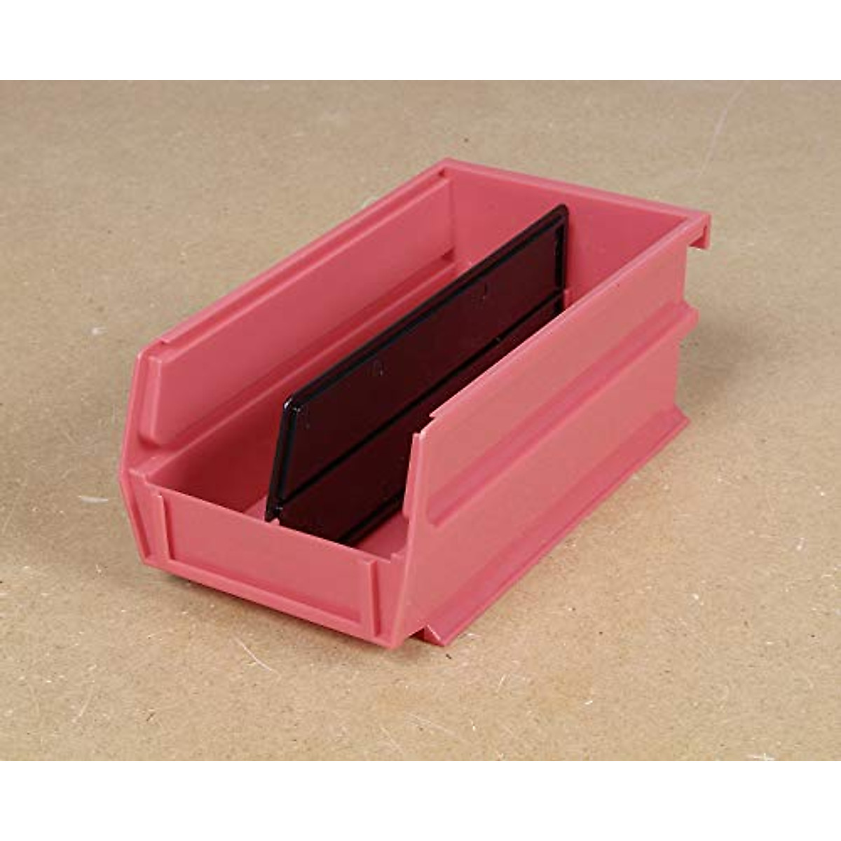 Triton Products 4-220 LocBin Bin Dividers for 3-220 Bins 7-Inch L by 2-5/8-Inch W by 1/8-Inch H ABS Plastic Black 6-Pack