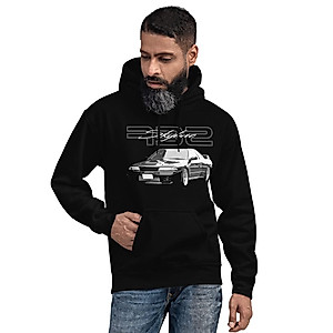 90s JDM Legend Car R32 Skyline Japanese Tuning Unisex Hoodie Black