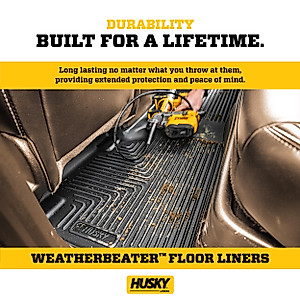 Husky Liners | Weatherbeater | Fits 2011 - 2020 Toyota Sienna | Third Row Liner, Black | 19851