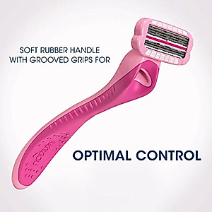 Schick Intuition f.a.b. Razor, Effortless Shaving for Women, 1 Handle and 2 Razor Blade Refills