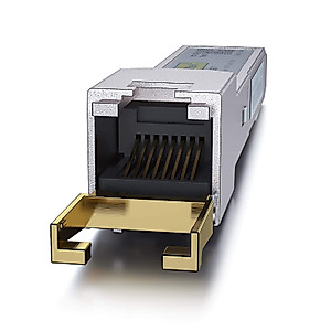 10Gtek 𝟭𝟬𝗚𝗕𝗮𝘀𝗲-𝗧 SFP+ to RJ-45 Transceiver, 10Gbe SFP+ Copper Ethernet CAT6a Module, up to 30m, for Cisco SFP-10G-T-S, Ubiquiti UniFi UF-RJ45-10G, Fortinet, TP-Link TL-SM5310-T and More