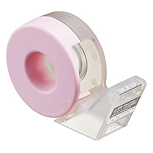 Kokuyo Masking Tape Dispenser Karu-Cut, Light Pink (T-SM300-1LP)