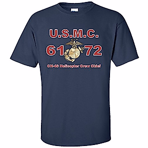 United States Marine Corps MOS 6172 CH-46 Helicopter Crew Chief T-Shirt