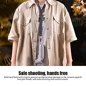 Crossing Rocker Protective Lanyard, Anti Lost Motion Controller Neck Strap Nylon for Shooting