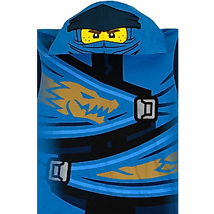 LEGO Ninjago Boys Pants Sets, Ninjago Pullover Hoodie Tee and Pants Sets for Boys (Blue, 7)
