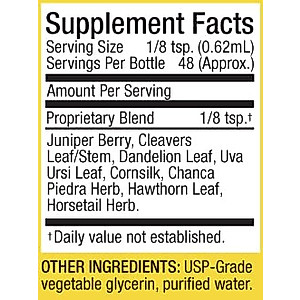 Cedar Bear Kidney Kool for Kids - Liquid Herbal Supplement That Soothes, and Supports Urinary System 1 fl oz / 30 ml