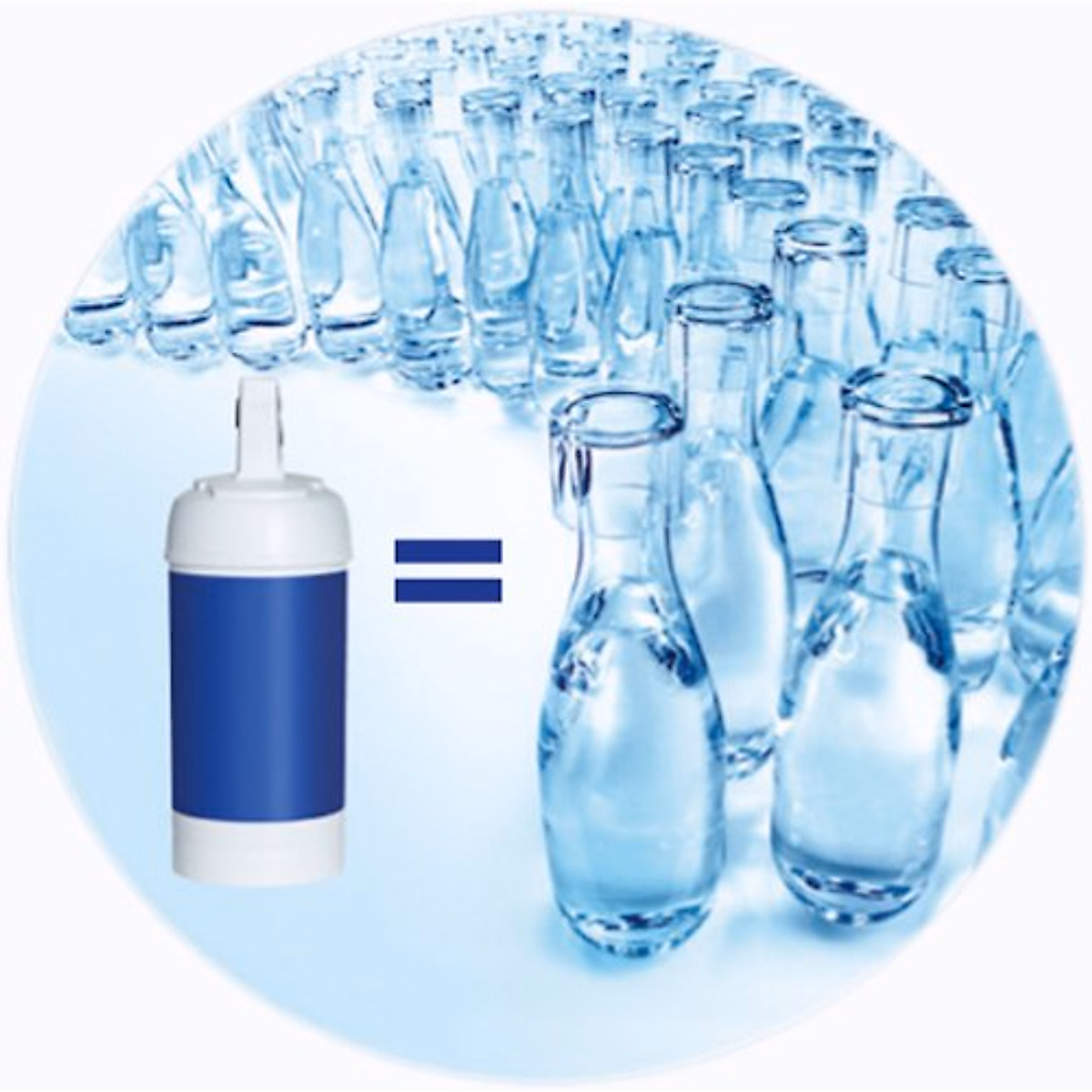 Mavea 1005754 Replacement Filter Cartridge for Aktiv+ Premium Under-Sink Water Filtration System