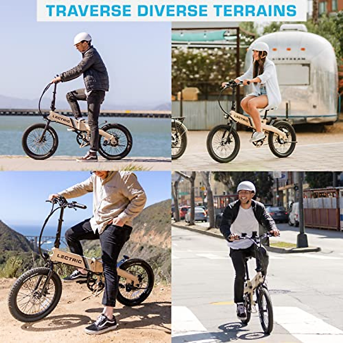 LECTRIC XP™ Lite Electric Bike | Adult Folding Bikes - Weighs Only 46lbs | 40+ Mile Range w/ 5 Pedal-Assist Levels | 20mph Top Speed - Class 1 and 2 eBike