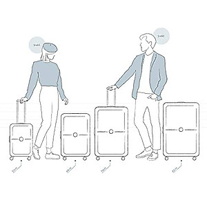 DELSEY PARIS Suitcase, Grey (Argent), 82 Centimeters