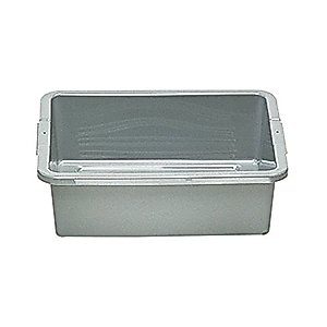 Rubbermaid Commercial Products, Food Service Bus/Utility Tote Box, 4 5/8 gal, Gray