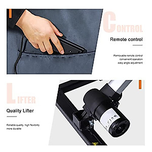 DAZONE Power Recliner Chair, Lift Chair Recliners for Elderly Modern Power Lift Chair Overstuffed Electric Recliner Chair Theater Reclining Chair Lazyboy Recliner Chair for Living Room Bedroom Grey