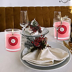 20 Pack Strong Scented Candles Gift Set with 10 Fragrances for Home and Women, Aromatherapy Soy Wax Glass Jar Candle