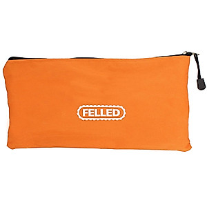 Felled Soft-Sided Chainsaw Carrying Case 18 Inch to 14 Inch and Chainsaw Sharpening Kit File Set, Guide Set, Depth Gauge