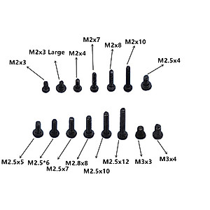 Eowpower 300 Pieces Laptop Notebook Computer Screws Replacement Kit for HP IBM Dell Sony Acer Asus Lenovo Toshiba Gateway Samsung