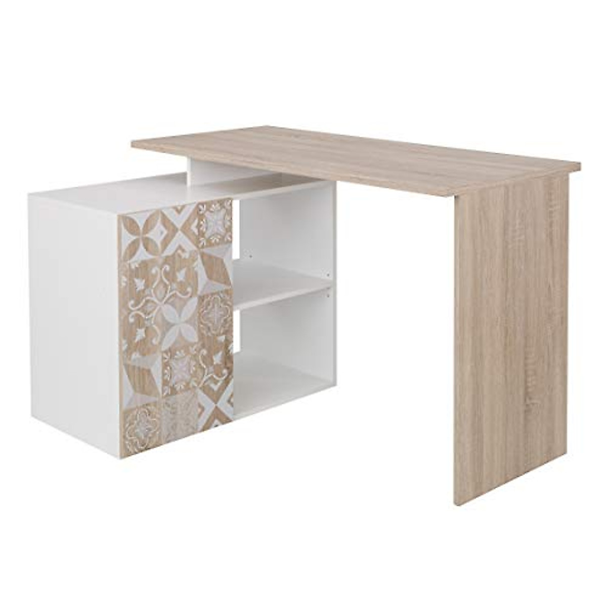 Christelle Office Home Modern Writing Computer Corner Desk l Shape