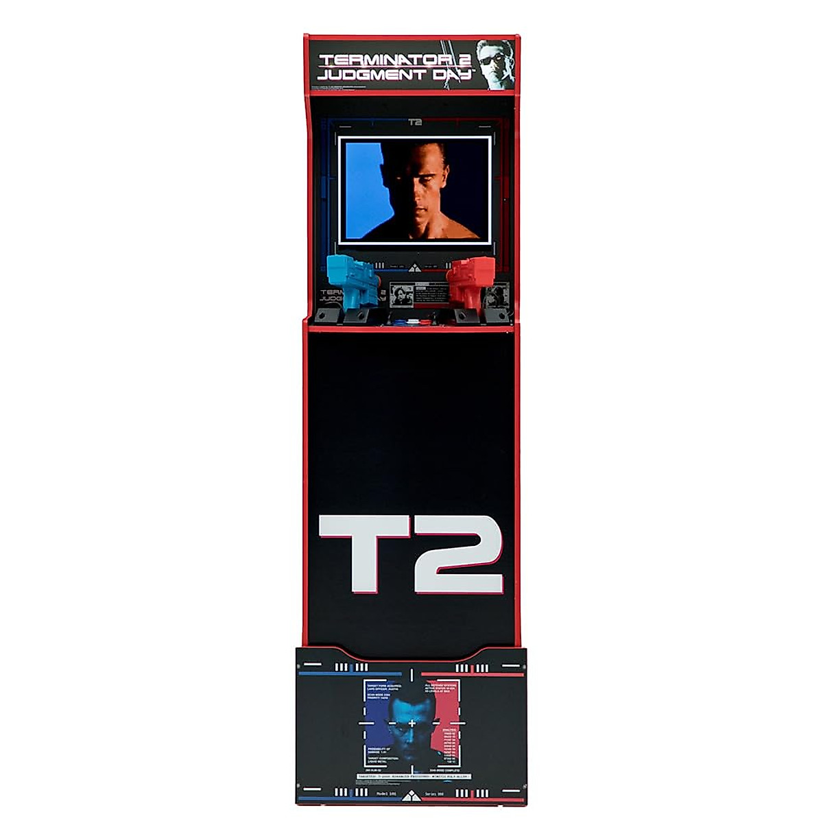 Arcade1UP Terminator 2™ Arcade Cabinet with Riser Black, Black, One Size