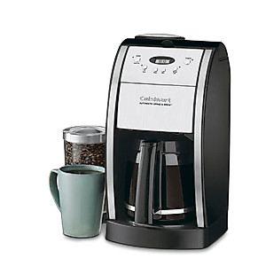 Cuisinart DGB-550BKP1 Automatic Coffeemaker Grind & Brew, 12-Cup Glass, Black