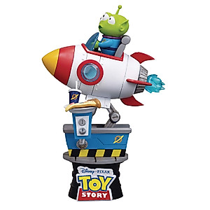 Beast Kingdom Toy Story: Alien Coin Ride Ds-036 D-Stage Series Statue, Multicolor
