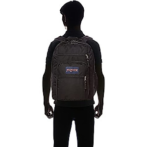 JanSport unisex-adult Big Student (Black logo Blue, One Size)