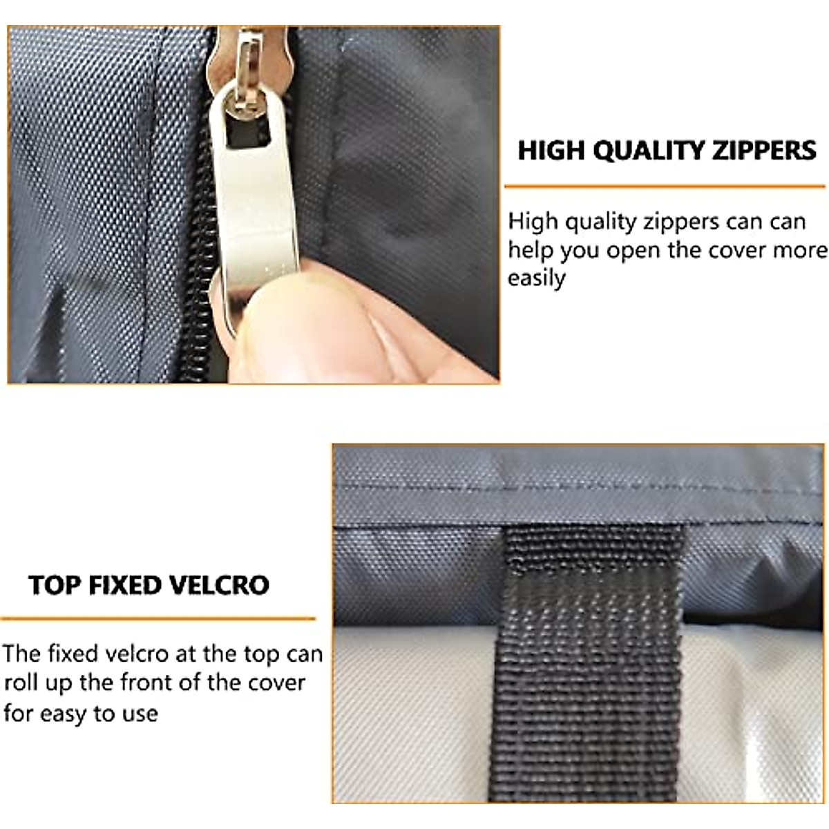 Dalema Waterproof Shelf Cover,Heavy Duty Dustproof Storage Shelving Unit Cover,Durable Steel Organizer Wire Rack Cover,Shelf Display Rack Protective Cover with Zipper.(Grey,48x18x72 inch)