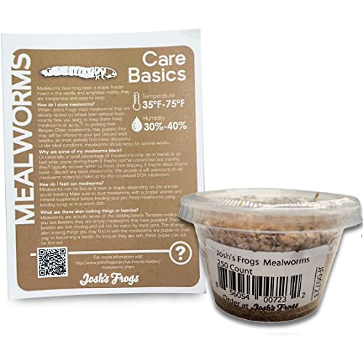 Josh's Frogs Mealworms (250 Count)