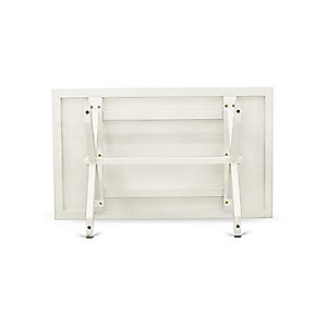 East West Furniture XT026 Wooden table, Standard height