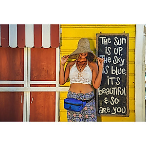 Skog Å Kust FannySåk Airtight & Waterproof Floating Waist Bag | for Kayaking, Rafting, Boating, Swimming, Camping, Hiking, Beach, Fishing | Black