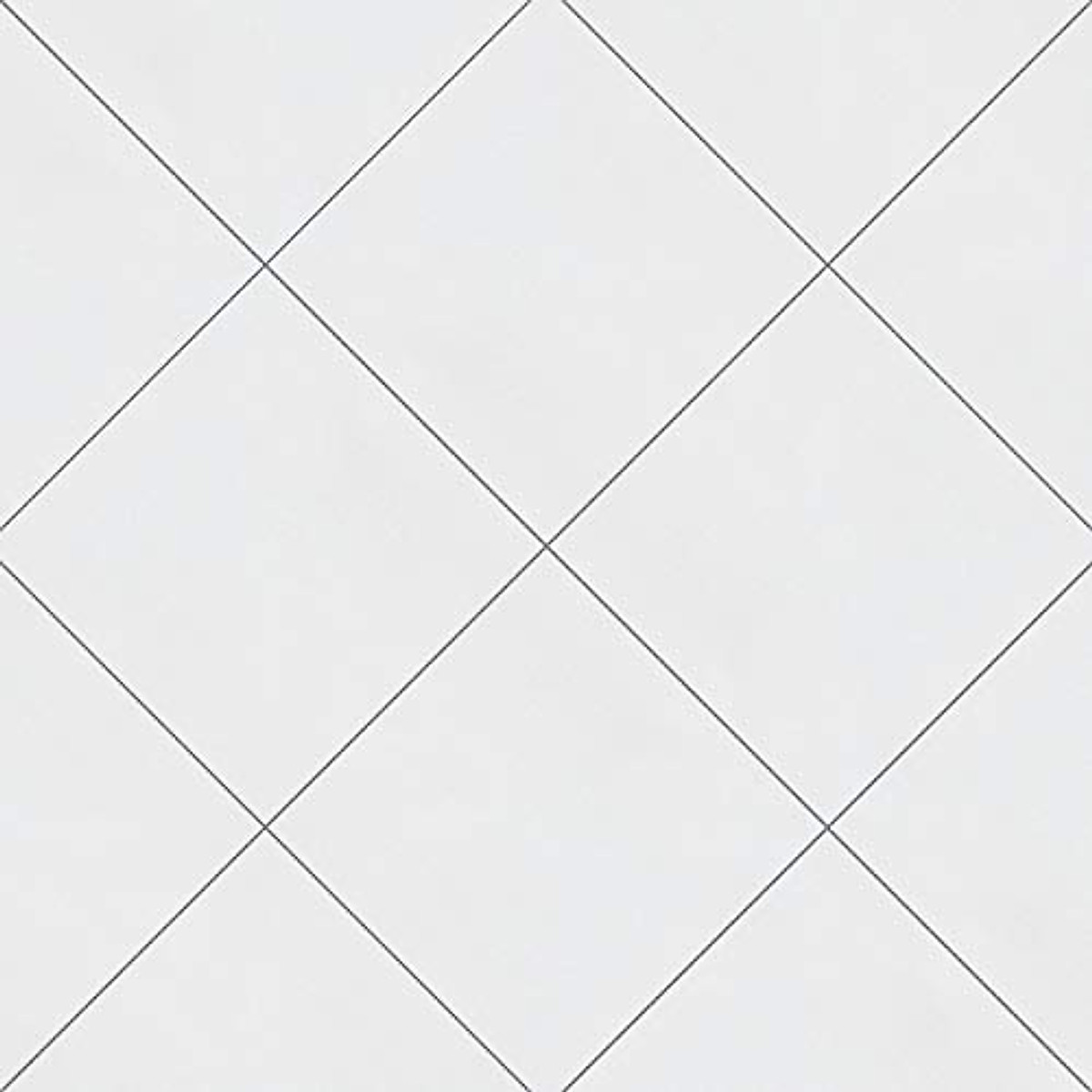Merola Tile FRC8TWEW Twenties White 7.75" x 7.75" Ceramic Floor and Wall Tile, 25