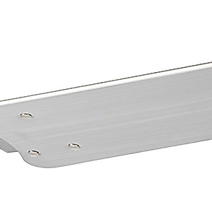 Amazon Basics 56-Inch Industrial Style Ceiling Fan - Includes Wall Control - Three Steel Blades, Brush Nickel Finish