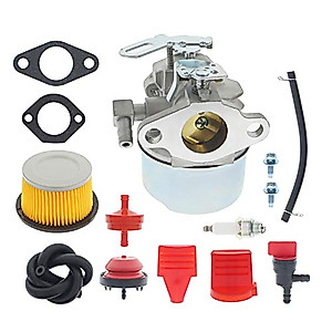 Cnfaner Carburetor for Toro 421 521 522 524 724 Snowblower, for Tecumseh Snow Blower 3.5HP 4HP 5HP, HSSK40 HSSK50 HS50 LH195SA Engine