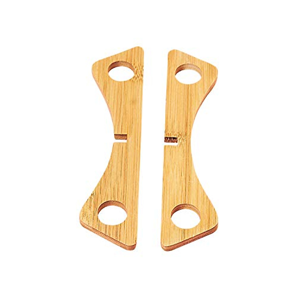 ZhenSanHuan Wood Trivet Reversible Pot Holder Detachable