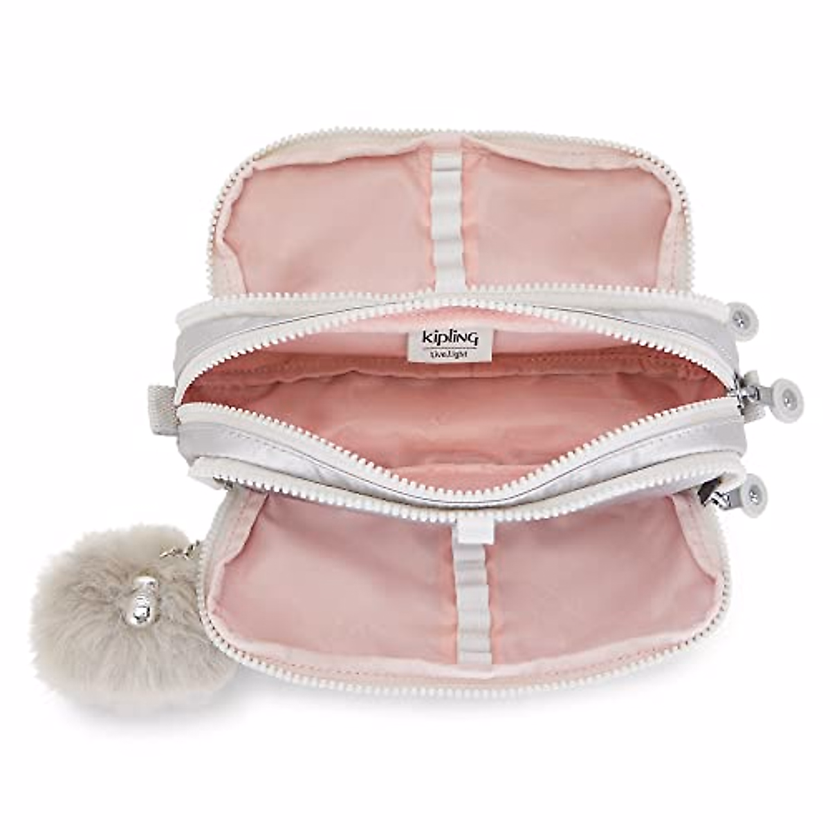 Kipling Gitroy Metallic Pencil Case Candy Metallic